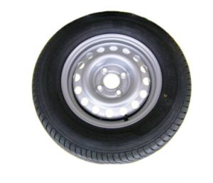 165R13C, 8 ply, 4 stud on 100mm PCD wheel assembly - Trailerspares.ie