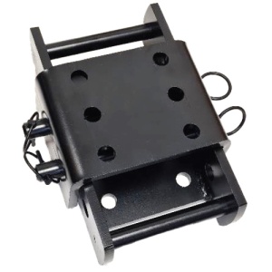 270mm Height Adjustable 2 Pin Drop Plate - Trailerspares.ie