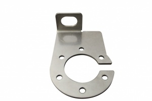 RIGHT ANGLE SOCKET ADAPTOR PLATE STAINLESS STEEL, SINGLE HOLE ...