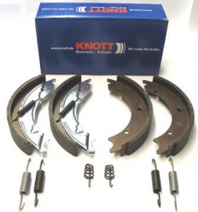 Genuine Knott Avonride Knott 250 x 40mm Brake Shoe Axle Set ...