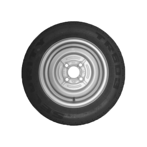 155/70 R12 C, Tyre on 4 x 100 mm PCD rim - Trailerspares.ie