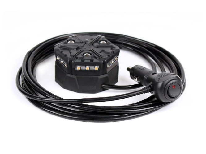 LED MICRO BRIGHT Beacon 12v - Magnetic - Trailerspares.ie