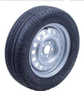 185 R14 C, 8 ply tyre, 5 stud 112mm PCD Rim - Trailerspares.ie