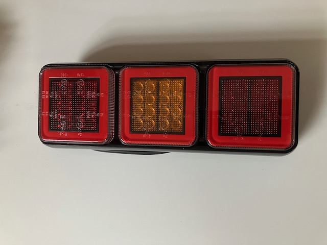 NEO-GLOW 4 Function LED Lamp with Fog Light - Trailerspares.ie