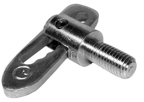 Anti Luce fastener, bolt on with 25mm shank. (anti25) - Trailerspares.ie
