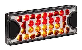 Aspock 12v-24v LED 3 function Tail light - Trailerspares.ie