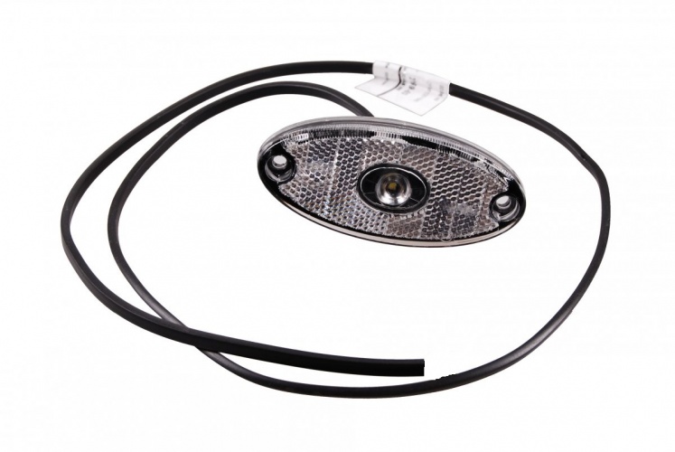 Aspock White LED Front Marker Light - Trailerspares.ie