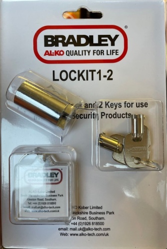 Genuine Bradley Barrel Lock for Cast Coupling Heads - Trailerspares.ie