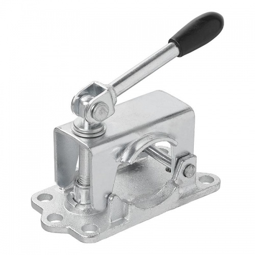 48mm Heavy duty split clamp with cast bracket & folding handle ...