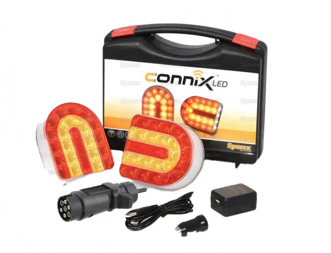 Connix Lighting Set - Wireless, Magnetic - Trailerspares.ie
