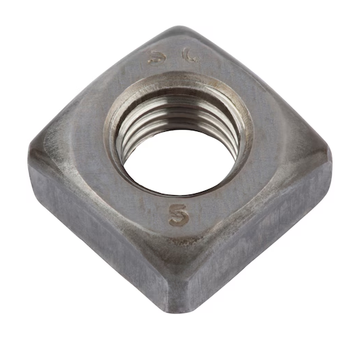 M16 Square Nut Plain - Trailerspares.ie