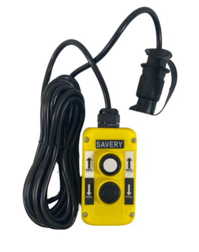 TIPPER REMOTE 2 FUNCTION WITH COBO 3 PIN PLUG - Trailerspares.ie