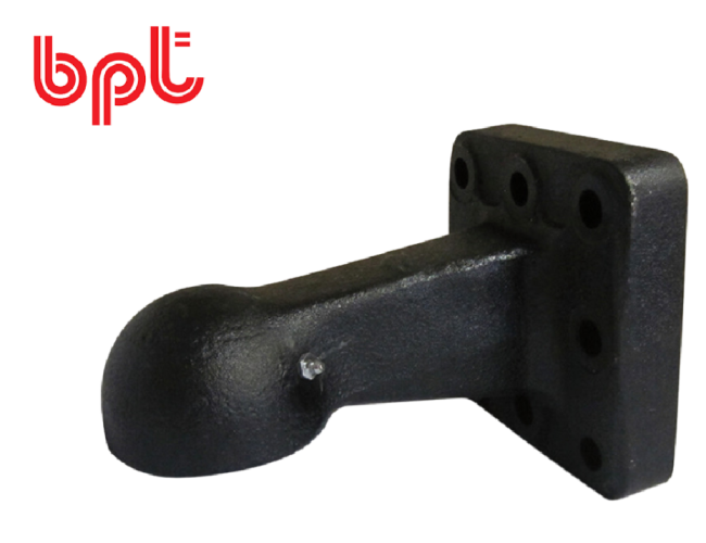 Ø80 BPT SPOON HITCH, 145x145 FLANGE, BOLT-ON FIXED - Trailerspares.ie