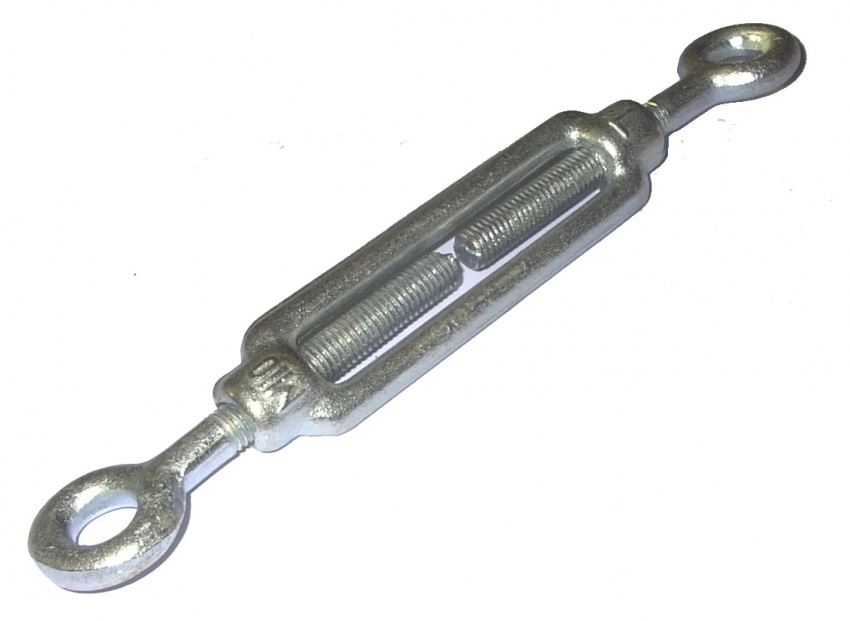 12mm Turnbuckle, eye/eye galvanised (tf1444) - Trailerspares.ie