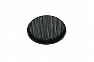 Vehicle Safety Sticker Front Clear Round Self-Adhesive Reflector - 43mm ...